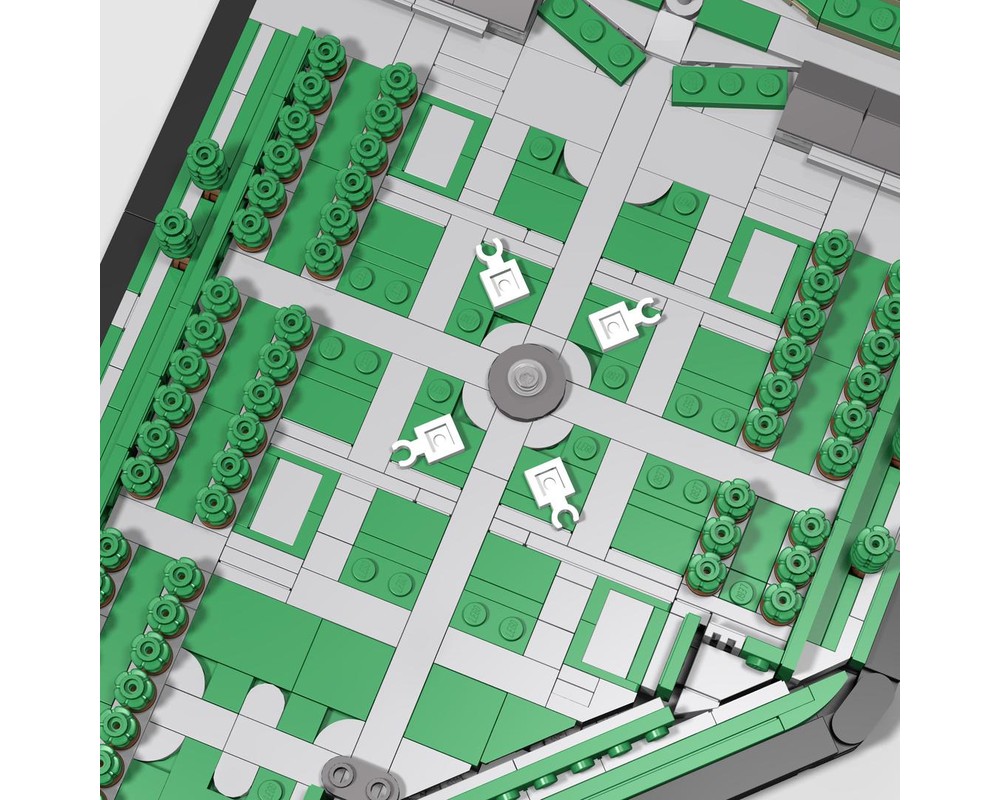 LEGO MOC Kloster Kamp (Kamp Abbey), Kamp-Lintfort, Germany by tralux21 ...