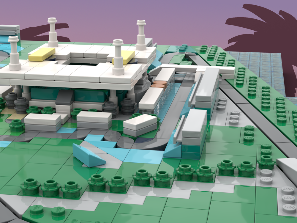 LEGO MOC Hard Rock Stadium|F1 Miami Grand Prix by Taters | Rebrickable ...