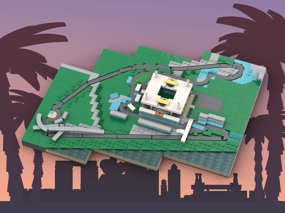 LEGO MOC Hard Rock Stadium|F1 Miami Grand Prix by Taters | Rebrickable ...