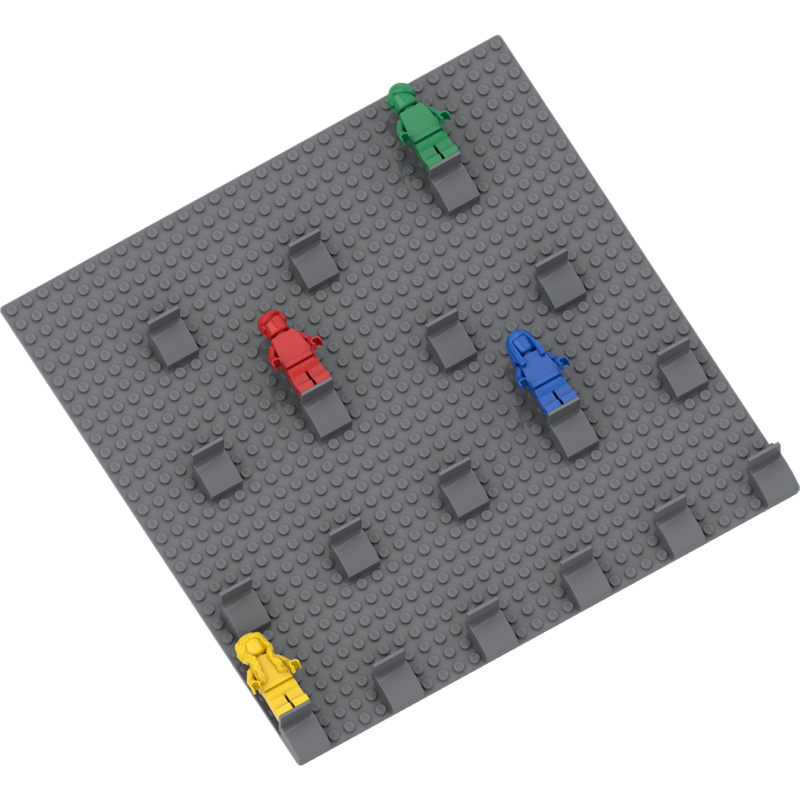 LEGO MOC Minifigure Display Frame by VDWWD | Rebrickable - Build with LEGO