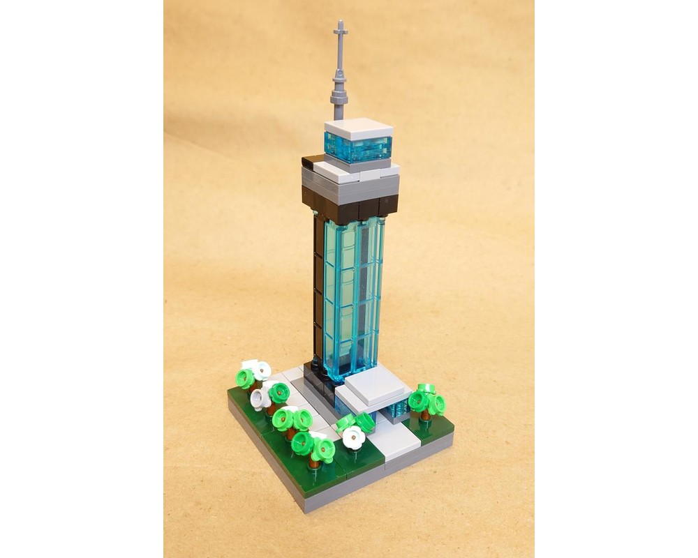 LEGO MOC Micro Skyscraper by Thomus_Bean | Rebrickable - Build with LEGO