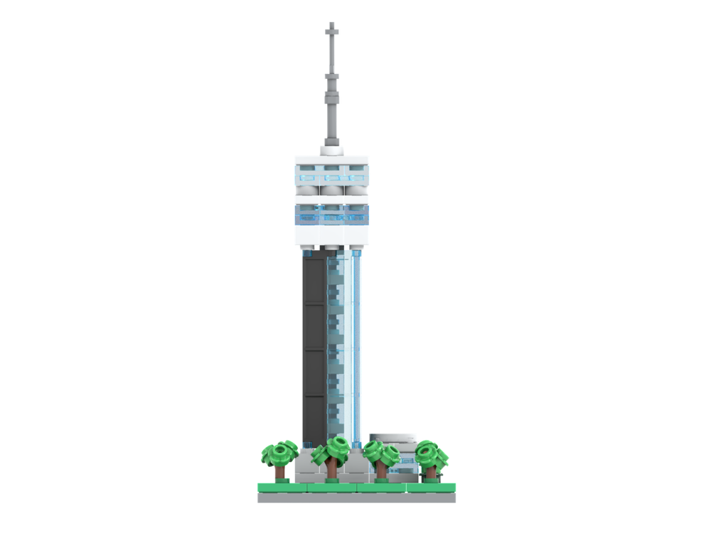 LEGO MOC Micro Skyscraper by Thomus_Bean | Rebrickable - Build with LEGO