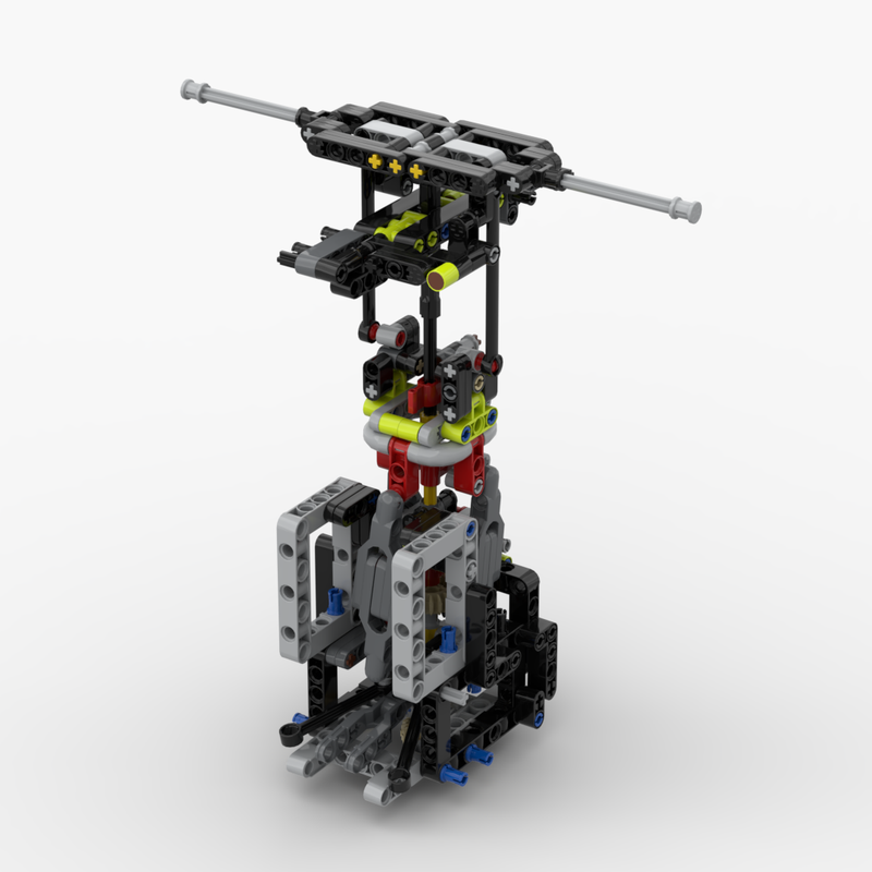 LEGO MOC Pitch control with Bell/Young mechanism by tonych ...