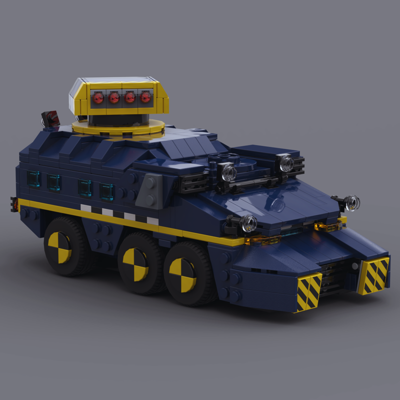 LEGO MOC Suppressor UPV by Wacky | Rebrickable - Build with LEGO