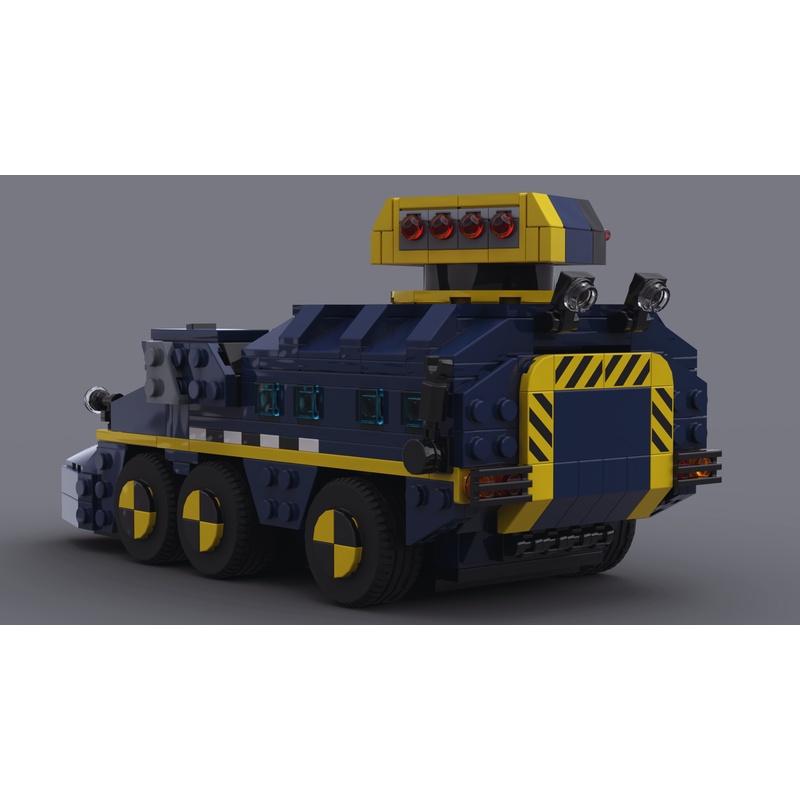 LEGO MOC Suppressor UPV by Wacky | Rebrickable - Build with LEGO