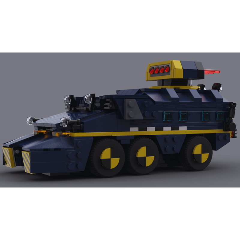 LEGO MOC Suppressor UPV by Wacky | Rebrickable - Build with LEGO