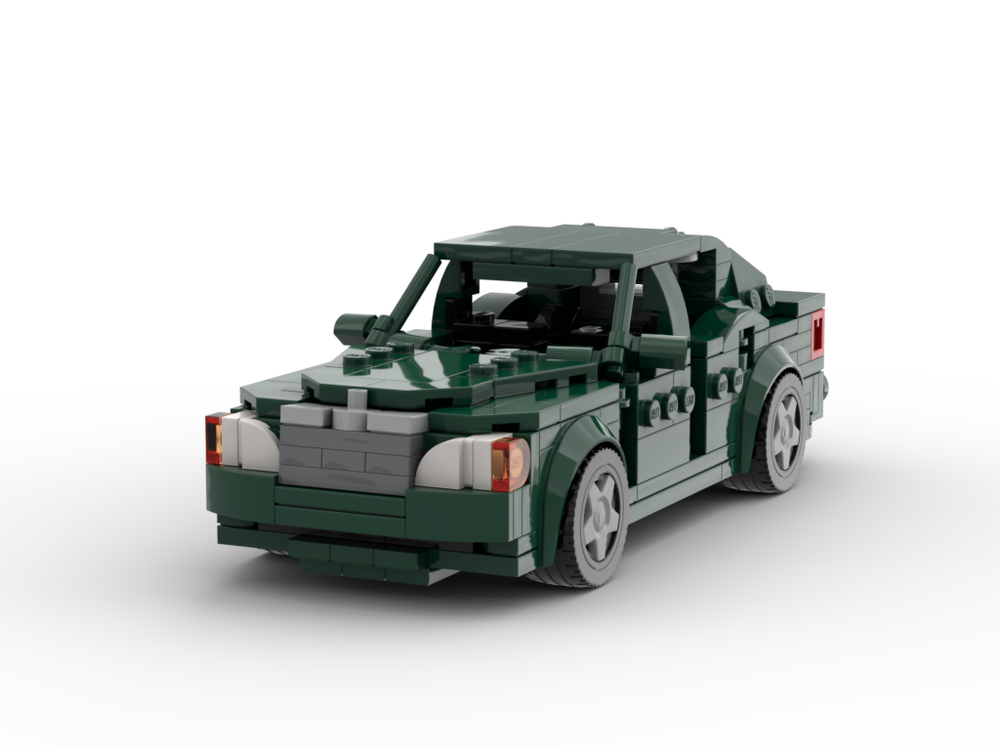 LEGO MOC Mercedes-Benz W202 C180 by waffl_builds | Rebrickable - Build ...