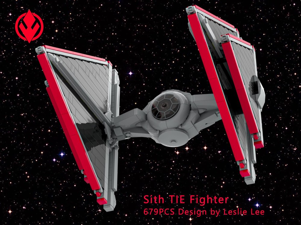 LEGO MOC Sith tie-fighter "Tie dagger" by LeslieLee | Rebrickable ...
