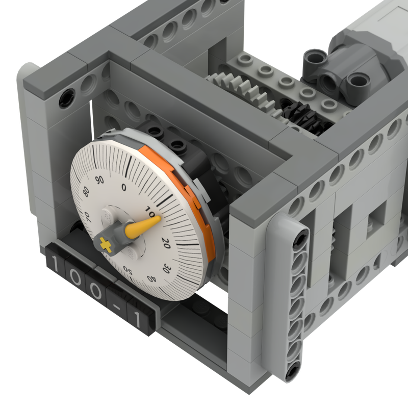 LEGO MOC Easy 100:1 Tachometer Utility for finding the speed of motors ...