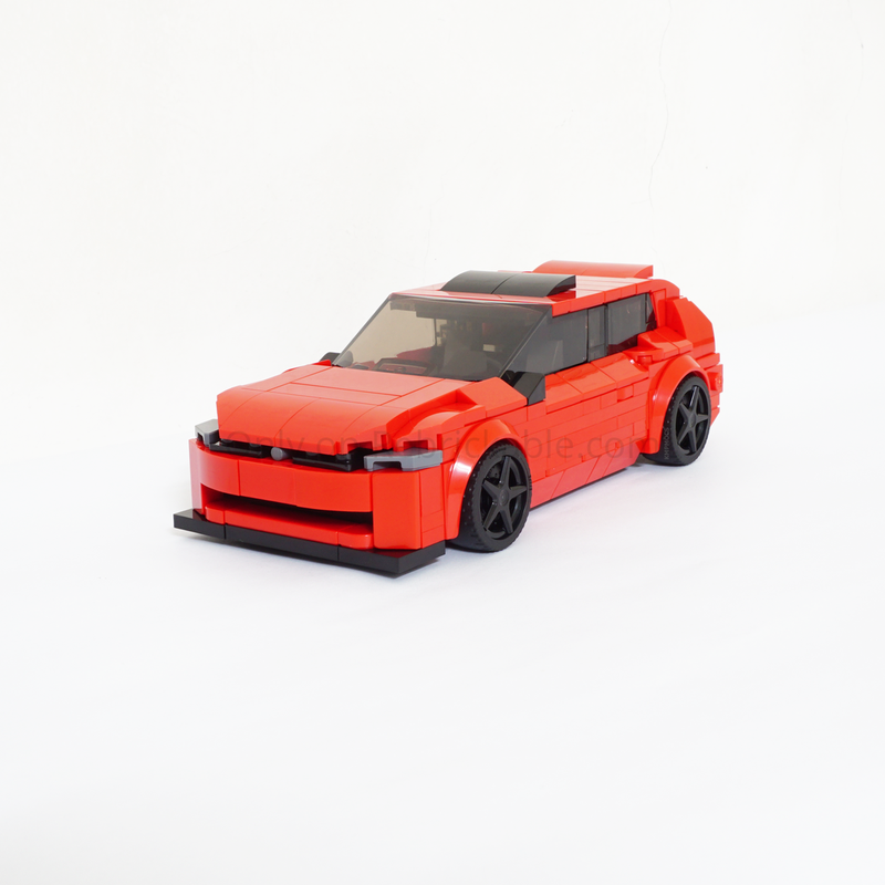 LEGO MOC Volkswagen Golf R Mk6 by KMPMOCS | Rebrickable - Build with LEGO