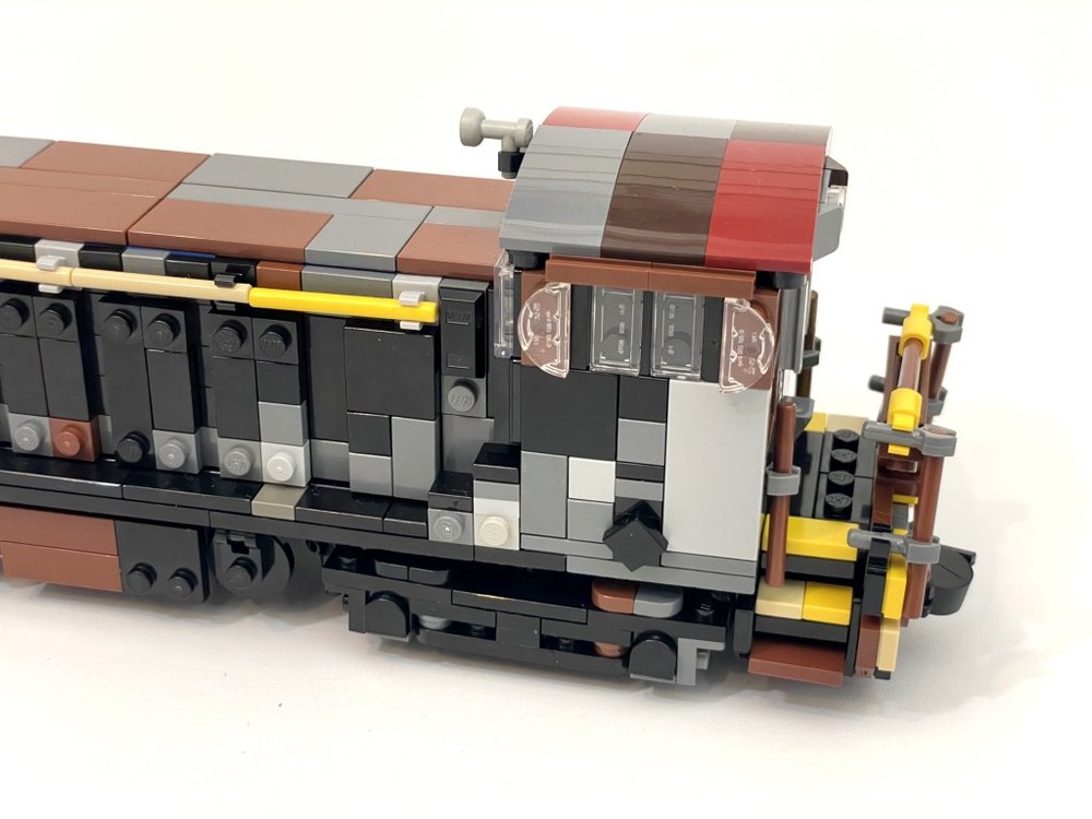 LEGO MOC 1:48 Lima LS-1000 Diesel Electric Switcher (WVRR 709) by NonsenseWars | Rebrickable ...