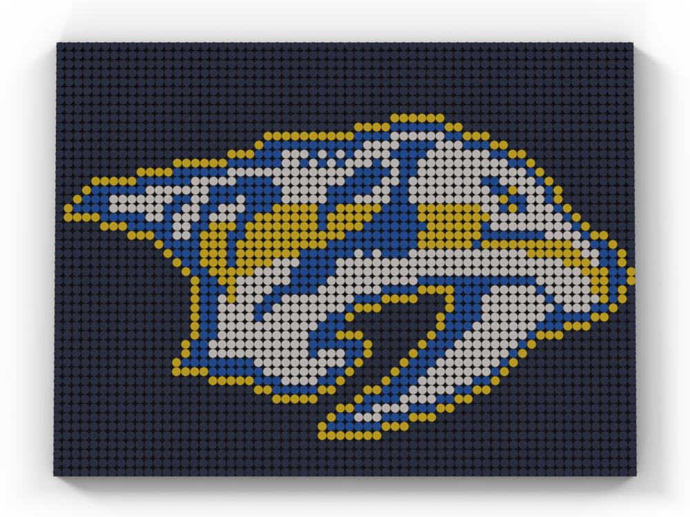 LEGO MOC Nashville Predators Logo by Antman1022 | Rebrickable - Build ...