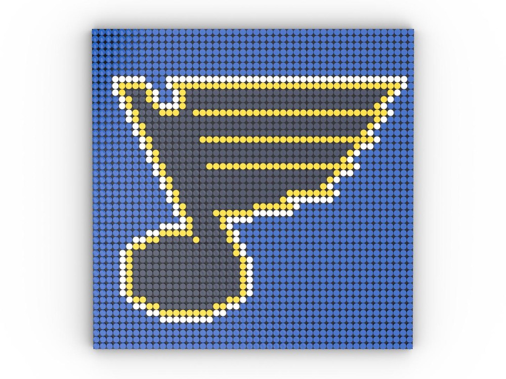 LEGO MOC St louis Blues logo by Antman1022 | Rebrickable - Build with LEGO