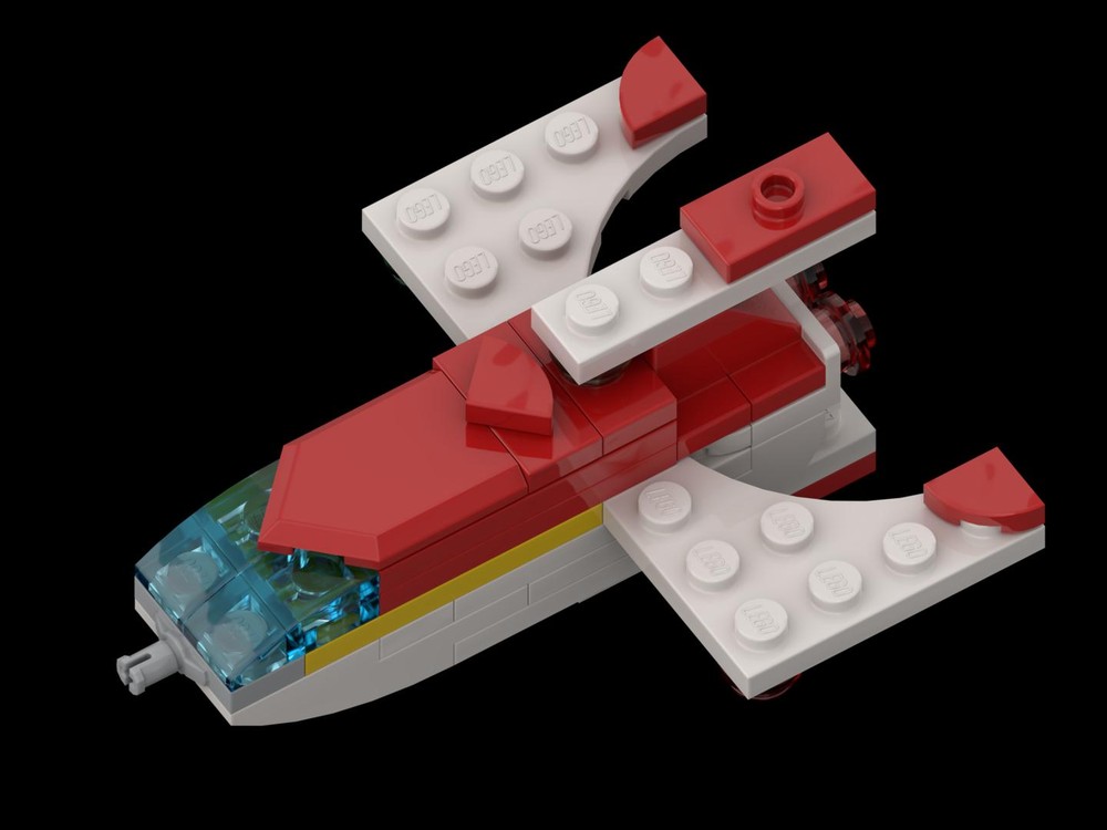 LEGO MOC 30669 Vintage Space Rocket by Dafeld | Rebrickable - Build ...