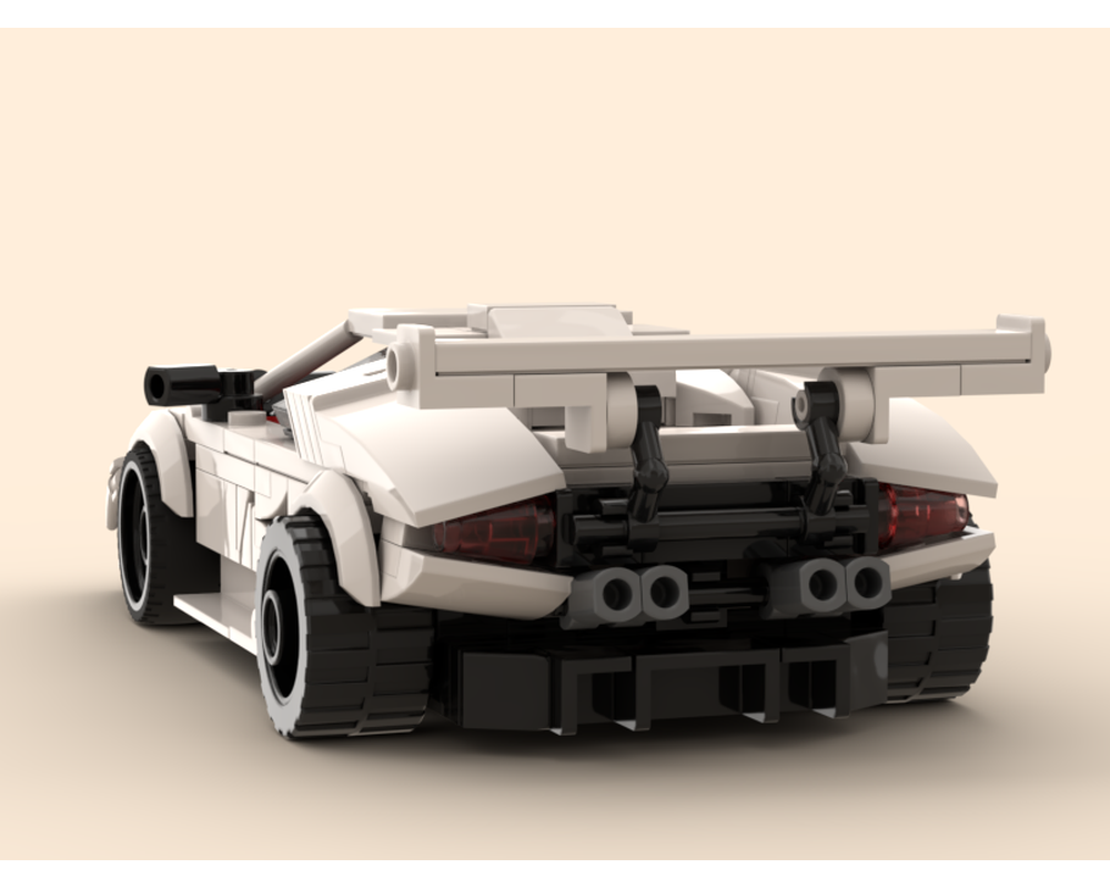 LEGO MOC Lamborghini Countach LBWK (Mod of 76908) by Xayadude ...