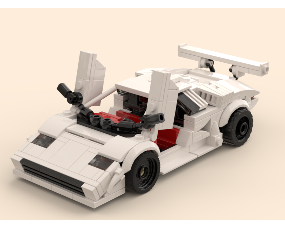 LEGO MOC Lamborghini Countach LBWK (Mod of 76908) by Xayadude ...
