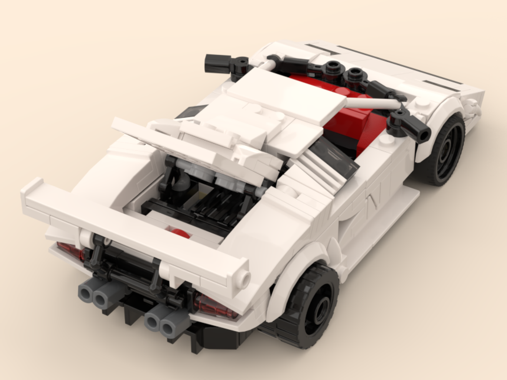 LEGO MOC Lamborghini Countach LBWK (Mod of 76908) by Xayadude ...
