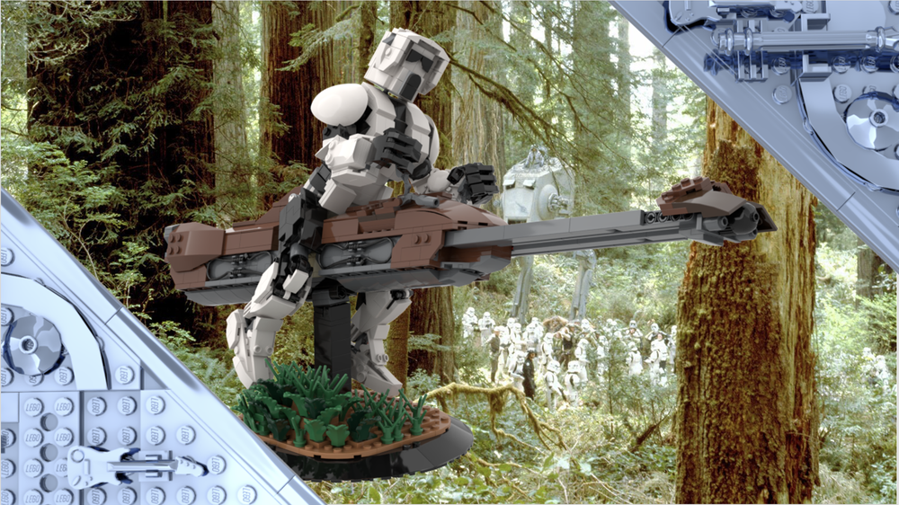 LEGO MOC Scout Trooper buildable figure by raguidel | Rebrickable ...