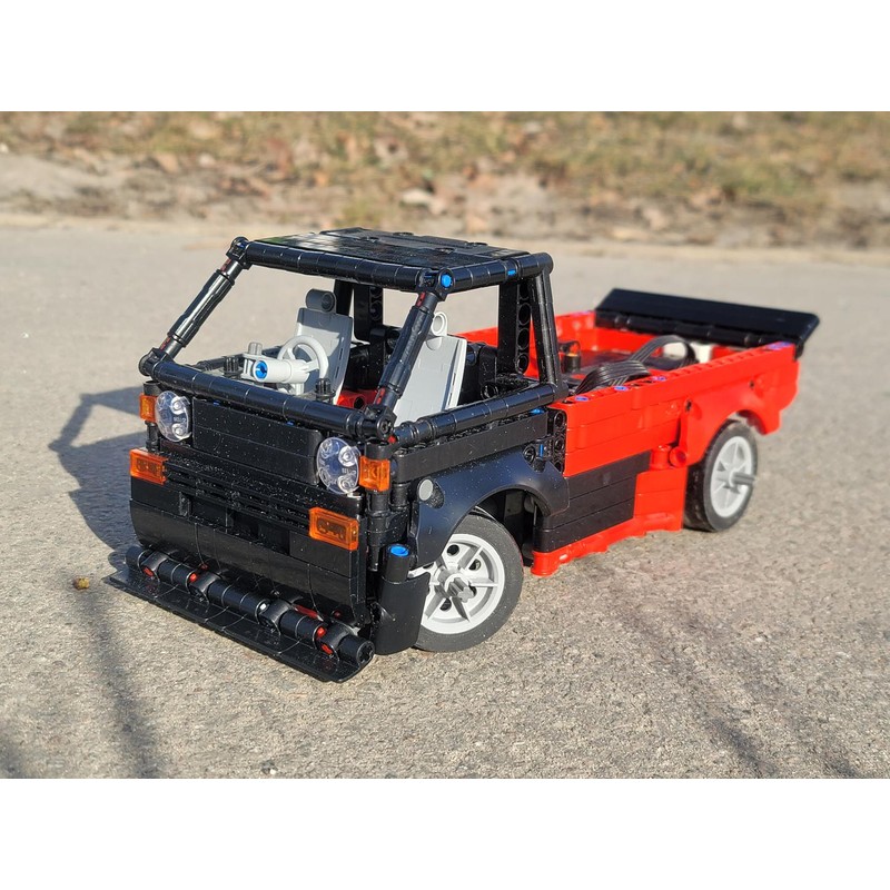 LEGO MOC Suzuki Carry drift kei-truck by Senna_GTR | Rebrickable ...