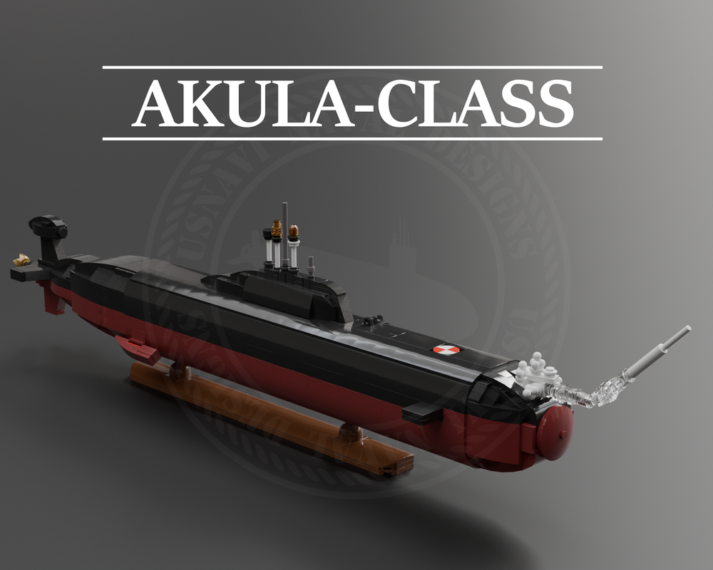 LEGO MOC Akula-class submarine by JREYDesigns | Rebrickable - Build ...