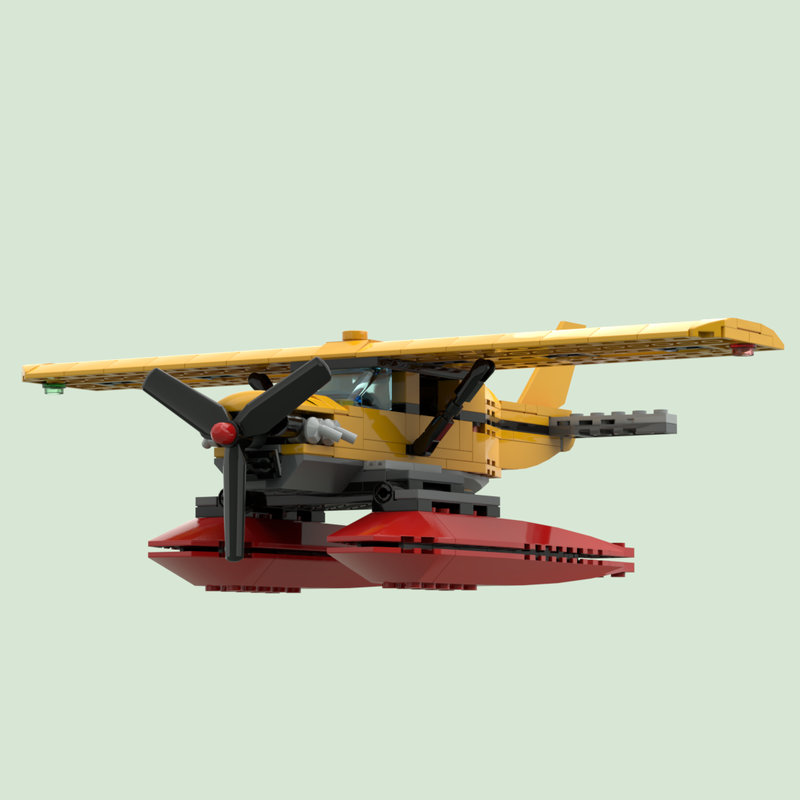 LEGO MOC Jungle Seaplane by Wacky | Rebrickable - Build with LEGO
