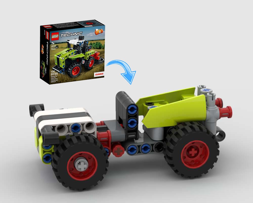 LEGO MOC Simple Car 42102 Alternative by AlexGam | Rebrickable - Build ...