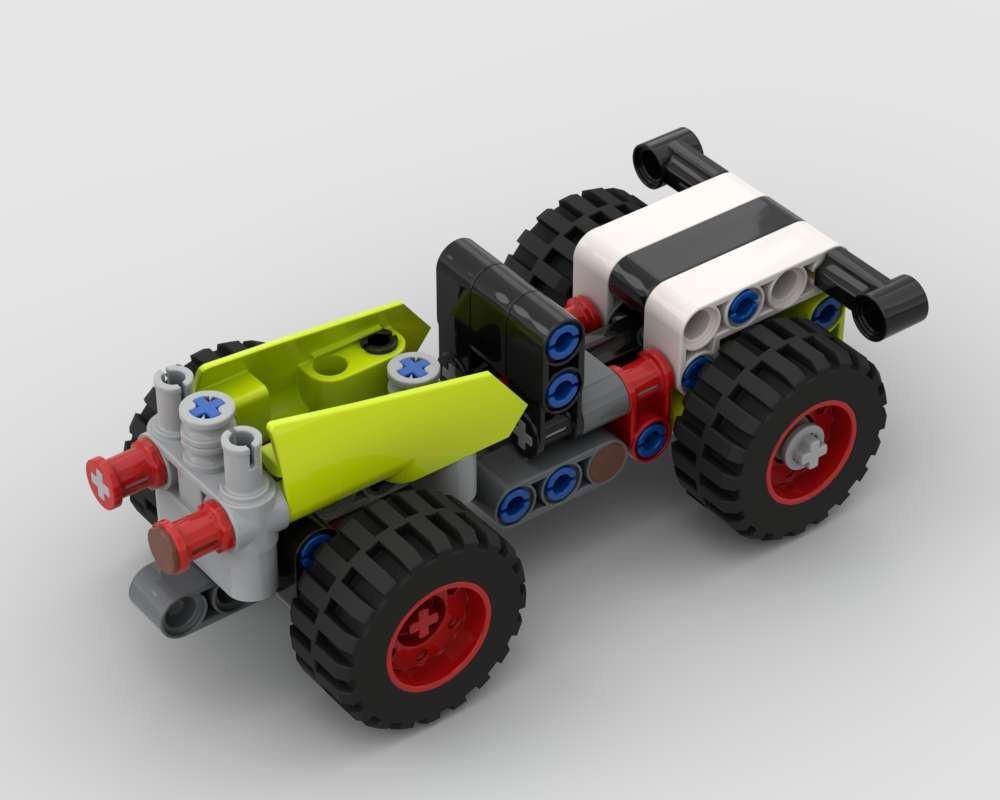 LEGO MOC Simple Car 42102 Alternative by AlexGam | Rebrickable - Build ...