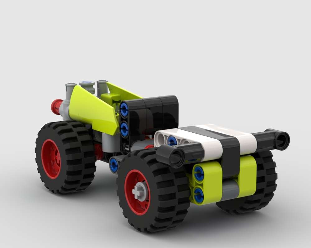 LEGO MOC Simple Car 42102 Alternative by AlexGam | Rebrickable - Build ...