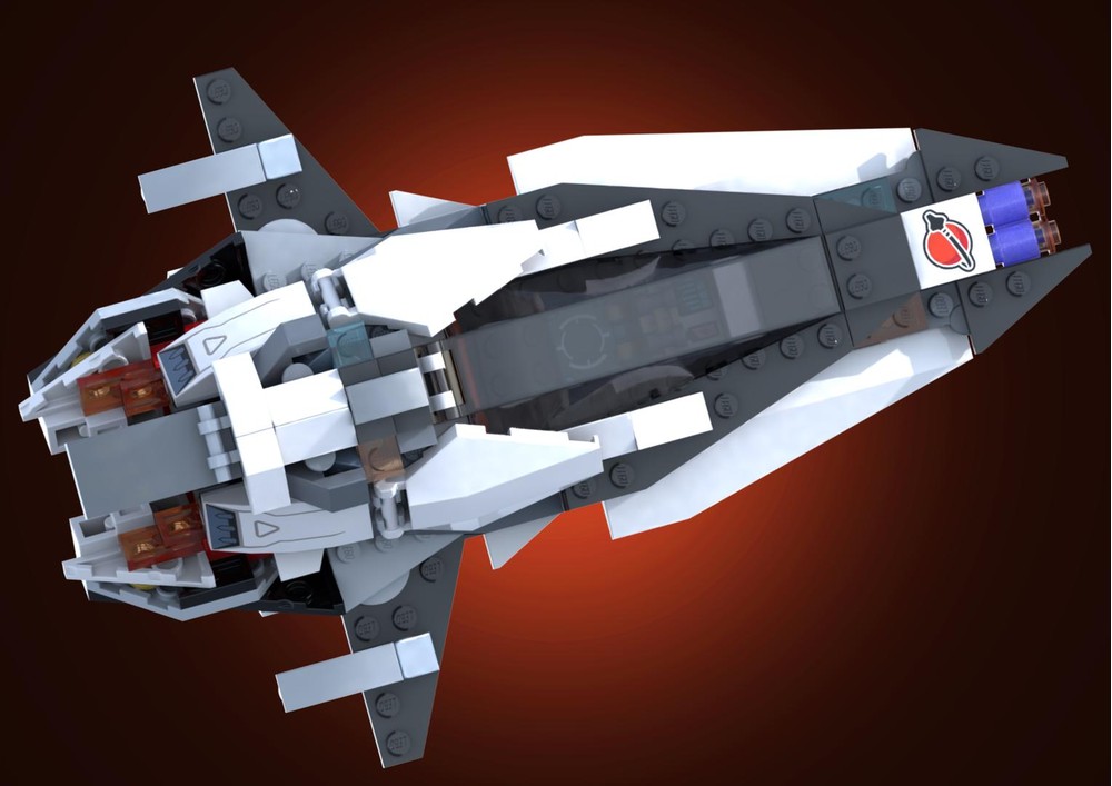 LEGO MOC CT-17 Silencer | 60430 Interstellar Spaceship alt-build by ...