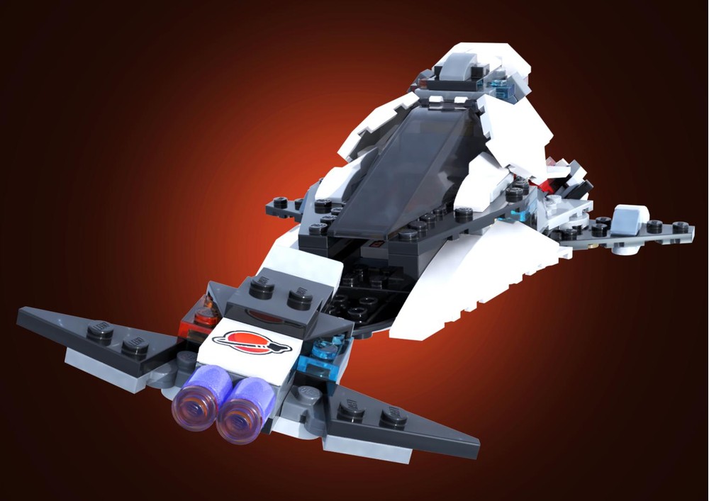 LEGO MOC CT-17 Silencer | 60430 Interstellar Spaceship alt-build by ...