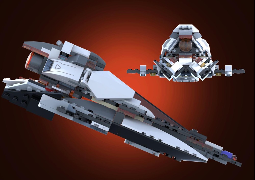 LEGO MOC CT-17 Silencer | 60430 Interstellar Spaceship alt-build by ...