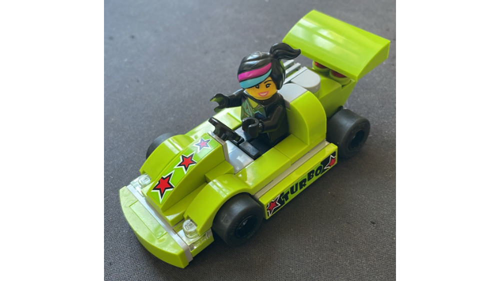 LEGO MOC Lime mini race car by nicojlt | Rebrickable - Build with LEGO