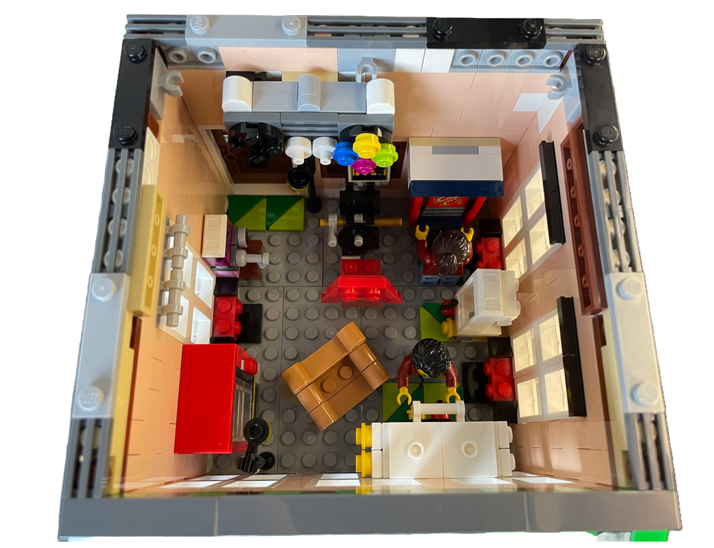 LEGO MOC-180320 Noodle Restaurant & Arcade Modular Alternate build of ...