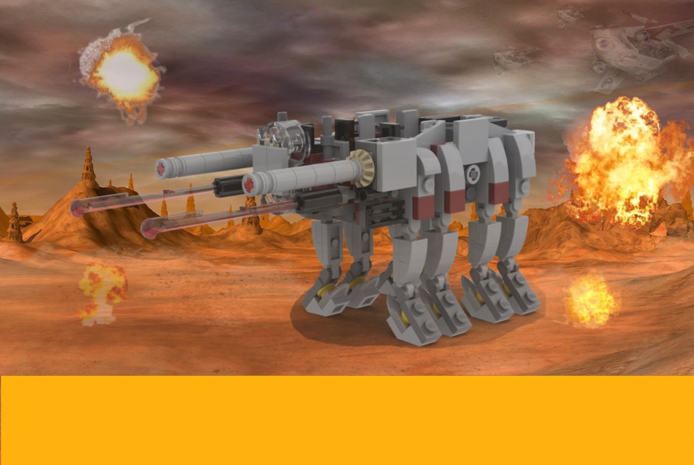 LEGO MOC 2x 75345 All Terrain Open Transport (AT OT) by AtlasNoctis ...