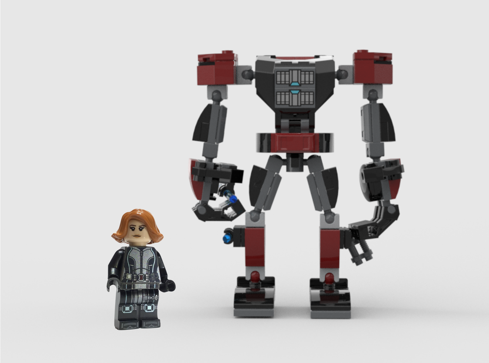 LEGO MOC Black Widow Mech by telepathicturnip33 | Rebrickable - Build ...