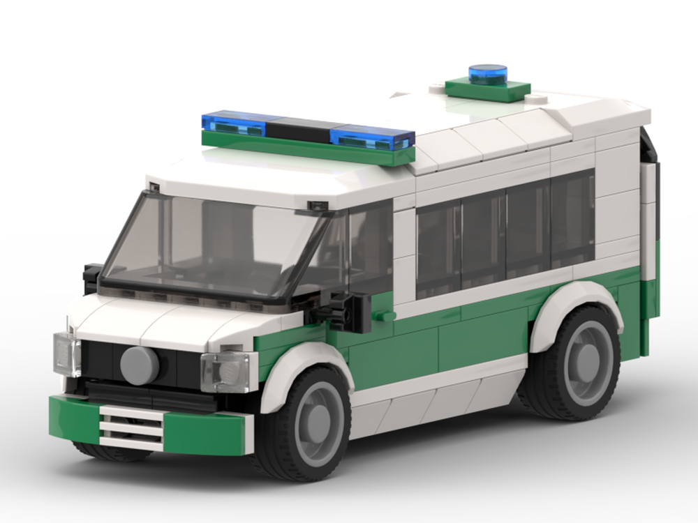 LEGO MOC Wasserrettung MTW VW T6 by ole.828 | Rebrickable - Build with LEGO