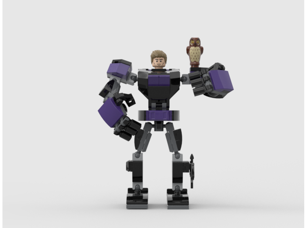 LEGO MOC Hawkeye Mech by telepathicturnip33 | Rebrickable - Build with LEGO