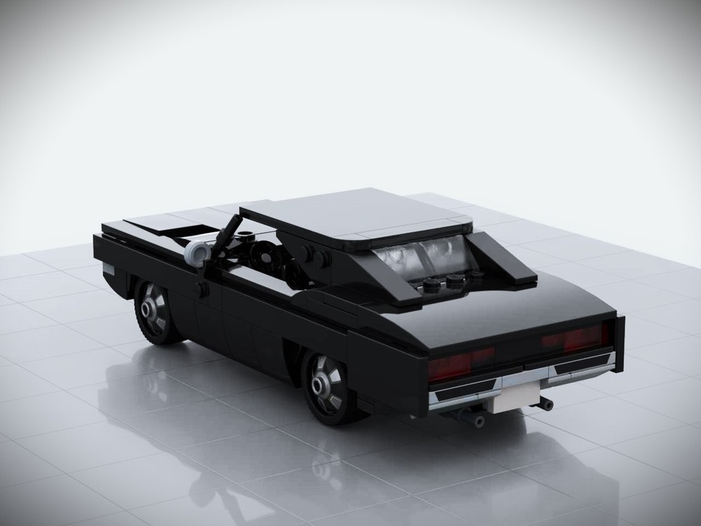 LEGO MOC 1969 Dodge Charger by Sweeng | Rebrickable - Build with LEGO