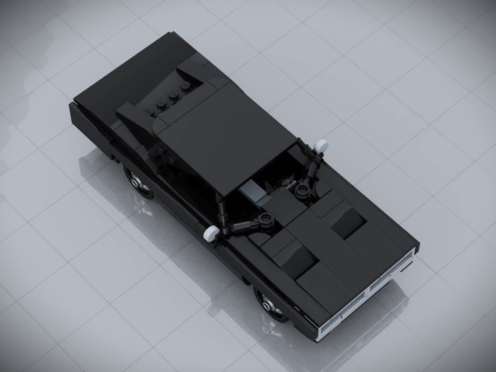 LEGO MOC 1969 Dodge Charger by Sweeng | Rebrickable - Build with LEGO