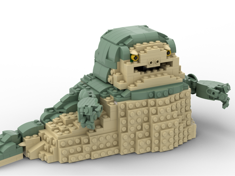 LEGO MOC 75255 Jabba the Hutt by zengogobrick | Rebrickable - Build ...