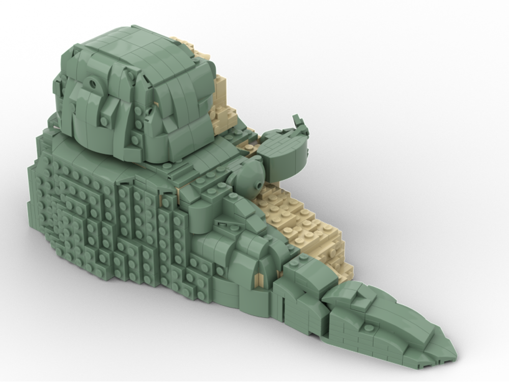 LEGO MOC 75255 Jabba the Hutt by zengogobrick | Rebrickable - Build ...