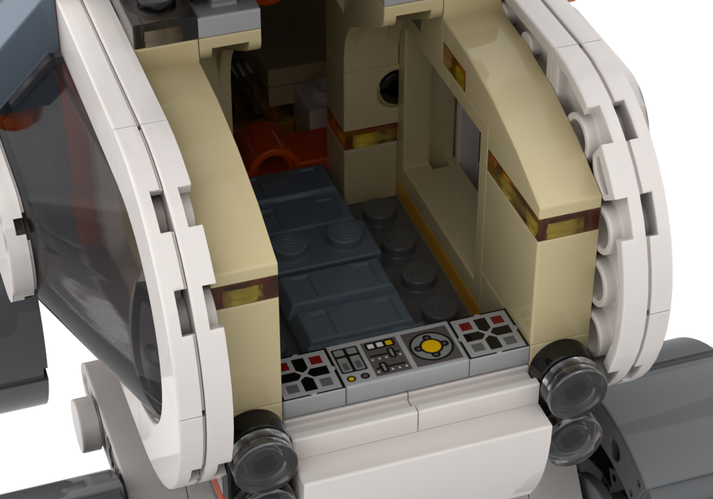 LEGO MOC Space Research Rover (Minifigure compatible) by OrchardBuilds ...