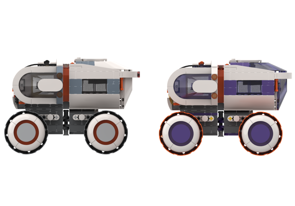 LEGO MOC Space Research Rover (Minifigure compatible) by OrchardBuilds ...