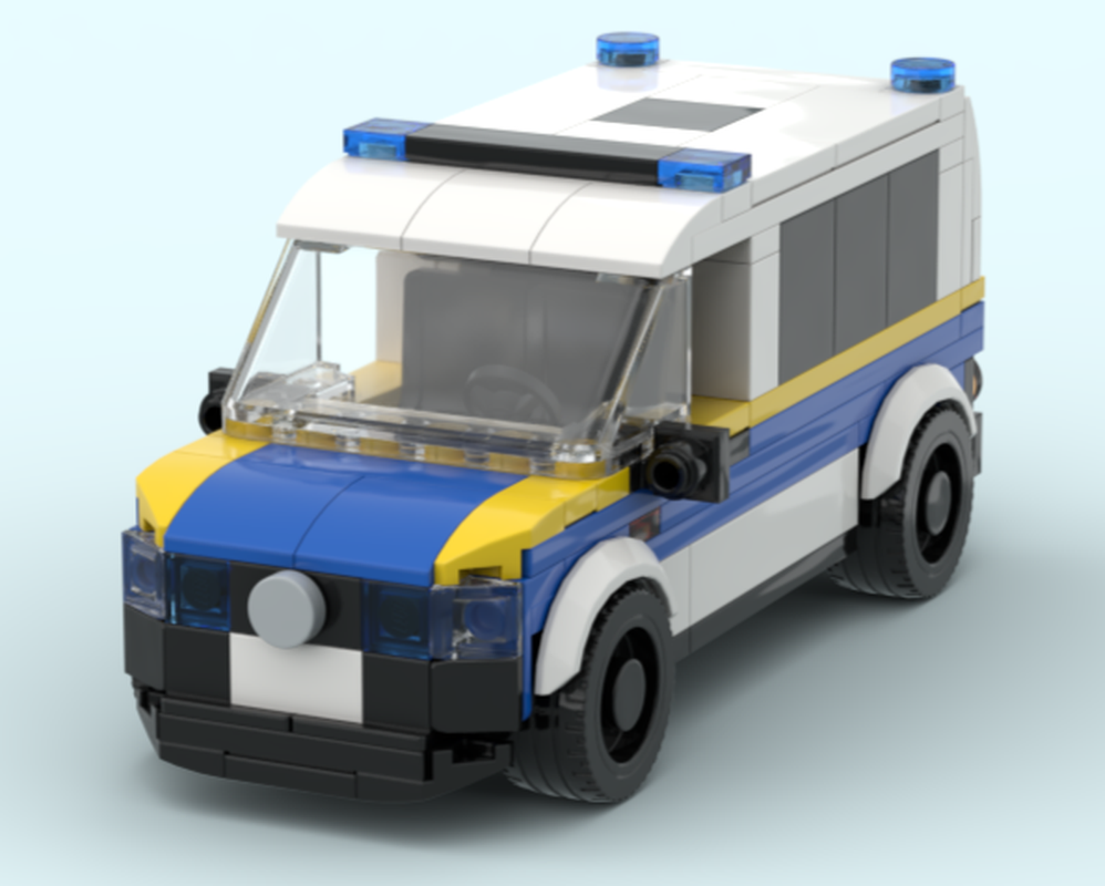 LEGO MOC Polizei Vito Bundespolizei Police Car by BK Brick Design ...