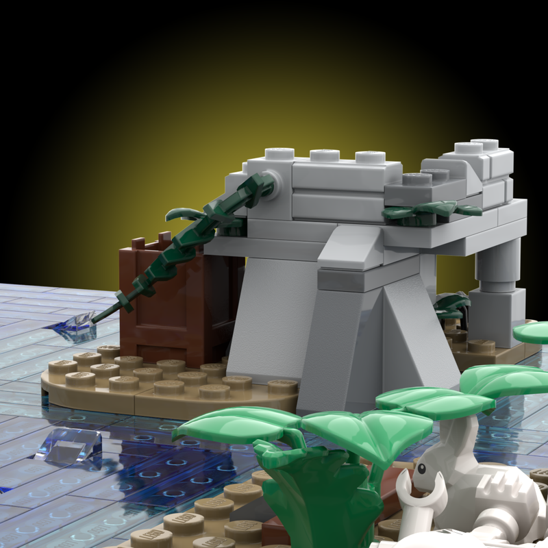 LEGO MOC Abandoned islands by LucSoleBricks | Rebrickable - Build with LEGO