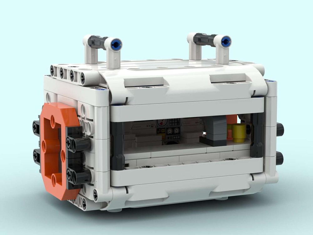 LEGO MOC Command module small (Technic Space and City Space) by zz0025 ...