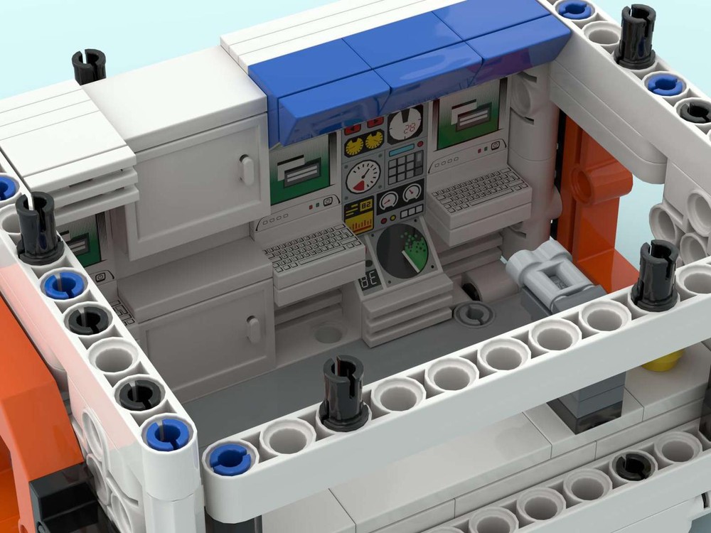 LEGO MOC Command module small (Technic Space and City Space) by zz0025 ...