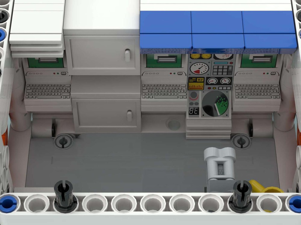 LEGO MOC Command module small (Technic Space and City Space) by zz0025 ...