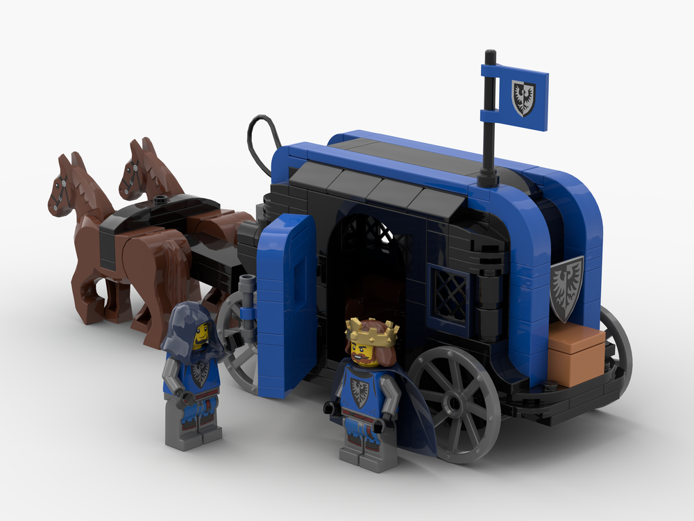 LEGO MOC Black Falcon King's Carriage by Sir BuildsALot | Rebrickable ...
