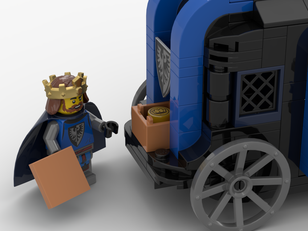 LEGO MOC Black Falcon King's Carriage by Sir BuildsALot | Rebrickable ...